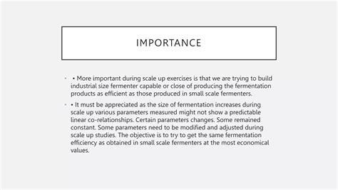 Fermentation Scale Up Lesson 8 Pptx