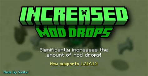 Increased Mob Drops Minecraft Data Pack