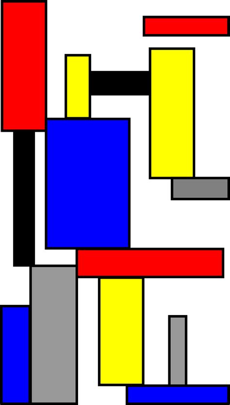 Mondrian Project 1 On Behance