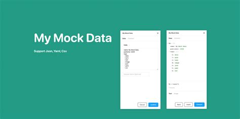 My Mock Data Сайт по фигме но автор отношения к ним не имеет Not