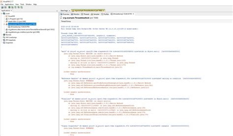 Capture And Analyze A Thread Dump In Java