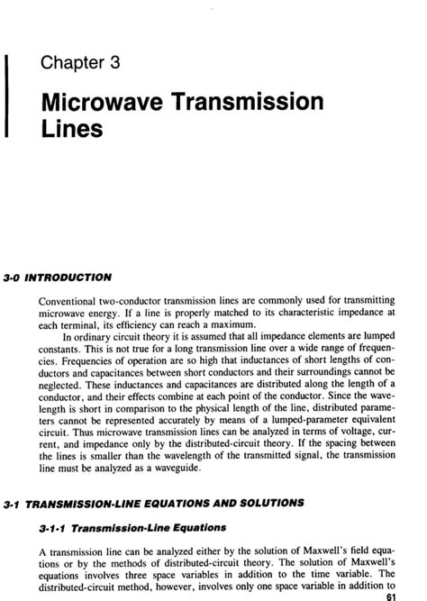 Microwave Devices And Circuits Samuel Liao