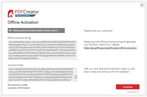 PDFCreator Offline Activation Pdfforge