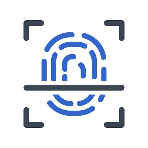 Premium Vector Finger Print Scan Icon