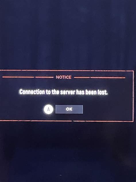 Is There Any New Updates On The “connection To The Server Has Been Lost