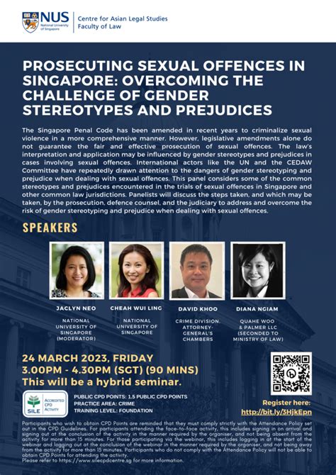 [cals Agc] Prosecuting Sexual Offences In Singapore Overcoming The Challenge Of Gender