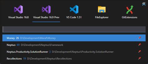 GitHub Neptuo Productivity SolutionRunner Solution File Opener And Visual Studio Version