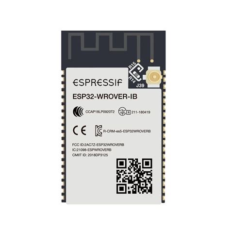 Espressif ESP WROVER IB M Mbit Flash WiFi Bluetooth Module DarkOct