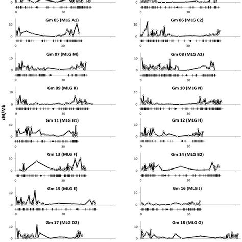 Distribution Of Genes And Ssr Markers On Soybean Chromosomes Download Table