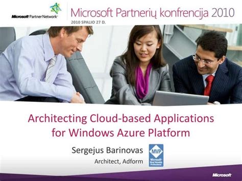 Cloud Computing And Microsoft Azure Platform Pptx