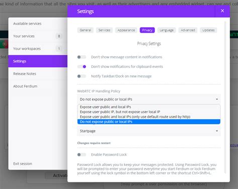Bug Webrtc Leaks Real Ip When Using A Vpn · Issue 598 · Ferdium