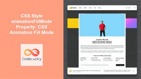 css style animation property css animation codelucky