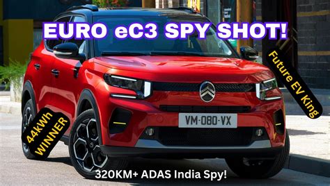 Citroen Ec3 Euro Spec Spotted In India Bigger Battery Premium