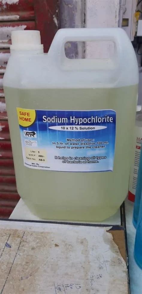 Sodium Hypochlorite At ₹ 250bottle Sodium Hypochlorite In Agra Id 22384108255