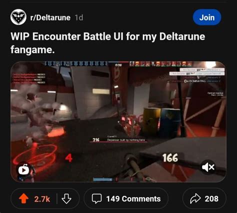 Wip Encounter Battle Ui For My Deltarune Fangame Rdeltarune