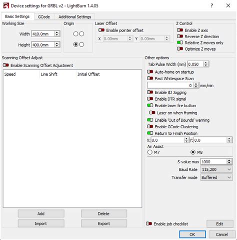 A Puzzling Connection Problem LightBurn Hardware Compatibility LightBurn Software Forum