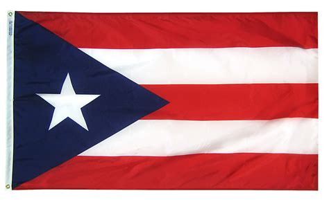 Printable Puerto Rican Flag