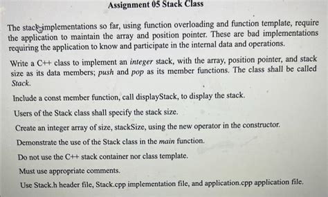 Solved The Stack Implementations So Far Using Function