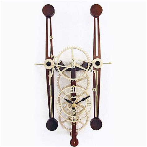 Quartus Wooden Clock Kit Etsy