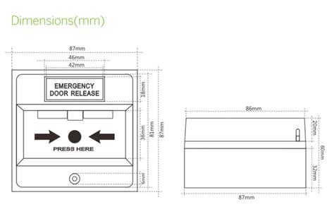 ACM K H Emergency Door Release