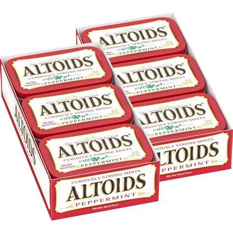 Altoids Peppermint Mints 12 Count Tins 1 32 Lb 40010 22 99