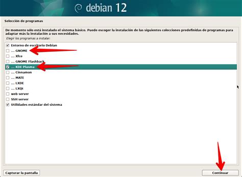 Instalación De Gnu Linux Debian 12 Kde Desde Cero Universo Digital