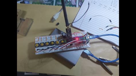 Arduino Nano NRF L Chanel Transmitter Circuit Build YouTube