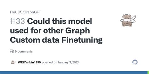 Could This Model Used For Other Graph Custom Data Finetuning · Issue