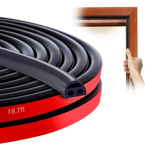 Silicone Weather Stripping Door Seal 19 7 Feet Weather Stripping