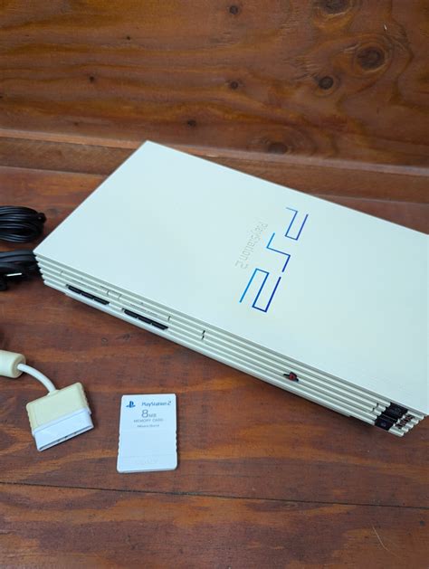 Sony Ps2 Playstation 2 Scph 55000 Gt White Console Ntsc J Japan W