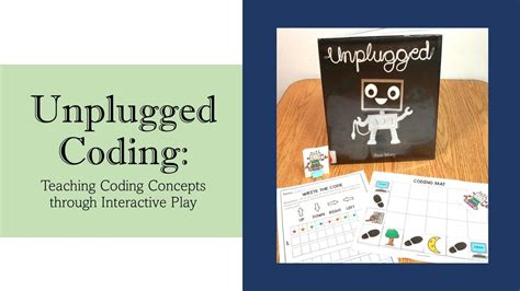 Unplugged Coding Activities Youtube
