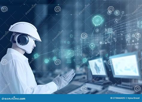 Artificial Intelligence With Ai Technology For Automation Factory Generative Ai Stock