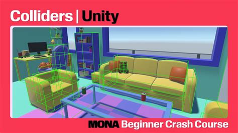 How To Add Colliders In Unity Mona Beginner Crash Course Youtube