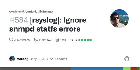 [rsyslog] ignore snmpd statfs errors by stcheng · pull request 584