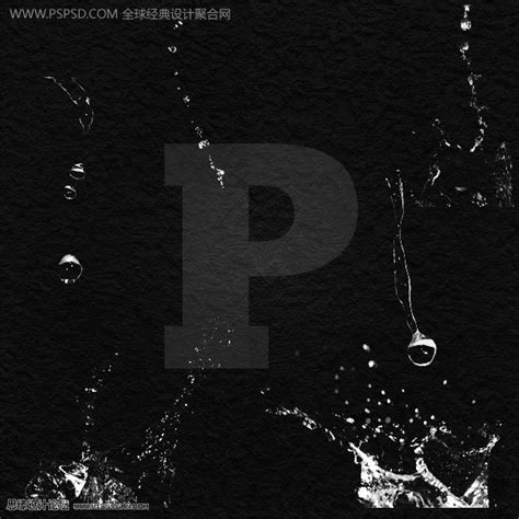 Photoshop制作水气泡文字效果3 Ps教程网