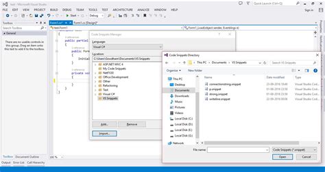 Crazy Stupid Visual Studio Code Snippet Manager