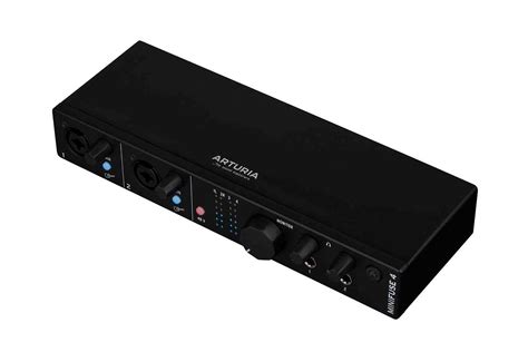 Arturia Minifuse 4 Portable 4x4 Usb Type C Audio Midi Interface Blac