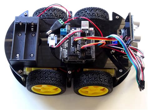 Mitov Software Assembling Elegoo Smart Robot Car Kit Step Connecting It All Together