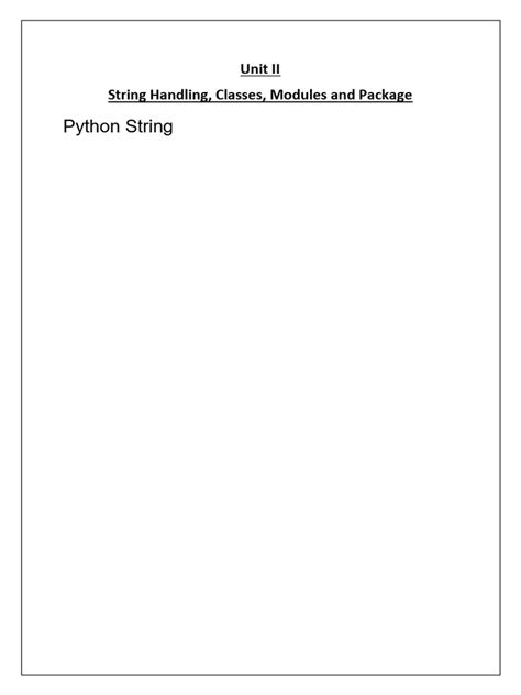 Python Unit 2 Pdf Parameter Computer Programming Inheritance Object Oriented Programming