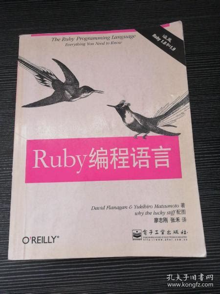 Ruby编程语言 美 弗拉纳根、松本行弘 著；廖志刚、张禾 译孔夫子旧书网