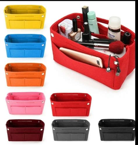 Косметичка Бордовая косметичка Органайзер в сумку Органайзер с многочисленными карманами