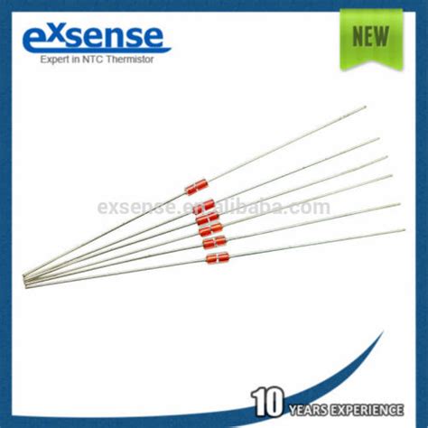 Mf58 Ntc Thermistor Glass Encapsulating High Temperature Resistant