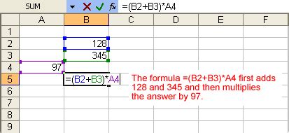 Excel Creating Complex Formulas