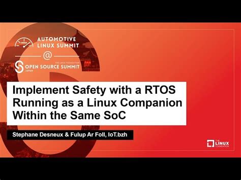 conference talks talk implement safety with a rtos running as a linux