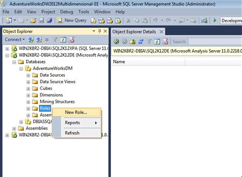 Instant Sql Server Analysis Services 2012 Cube Security Instant Sql