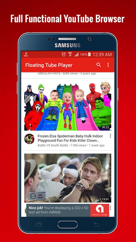 Floating Popup Tube Player Apk For Android Download