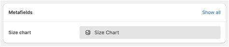 Size Chart Shopify Themes