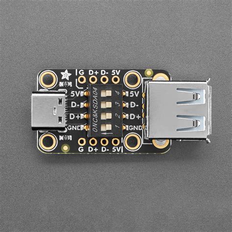 Adafruit Switches Usb A To C Breakout Board Adafruit Switches Usb A To C Breakout Board