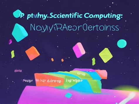 Numpy数组操作详解：从基础到高级应用 Dawoai