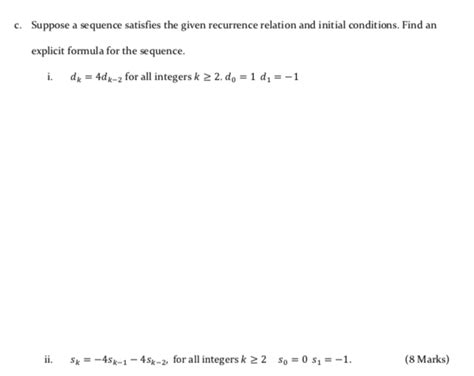 Solved B Use Iteration To Guess An Explicit Formula For The